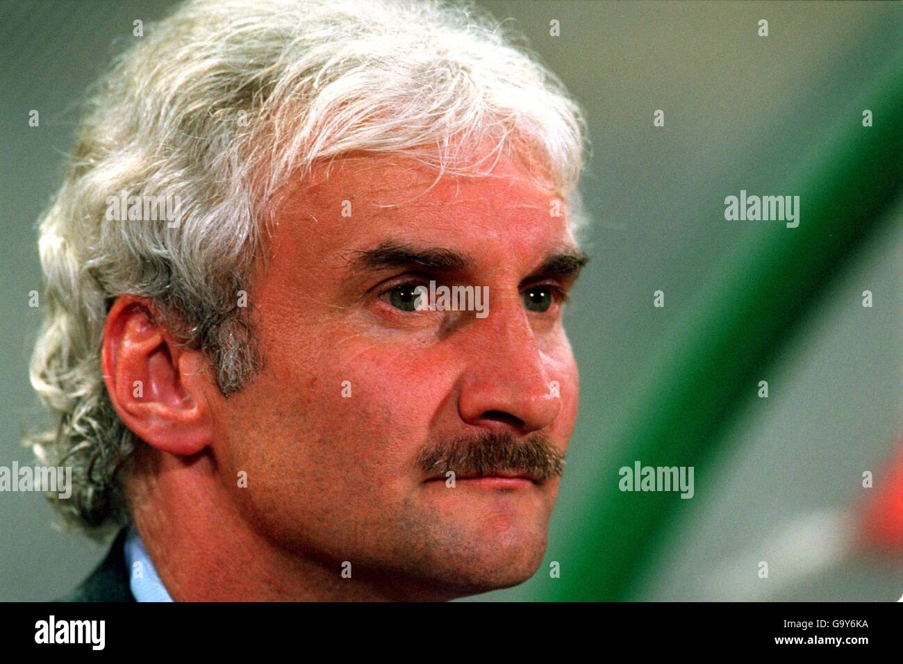 Soccer - Friendly - Hungary v Germany. Rudi Voller, Germany Manager ...