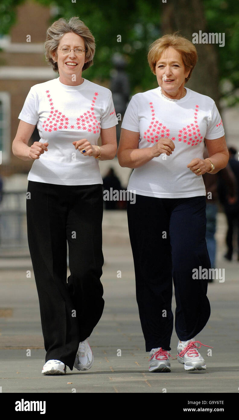 Health Secretary Patricia Hewitt (left) and Minister for Industry and ...
