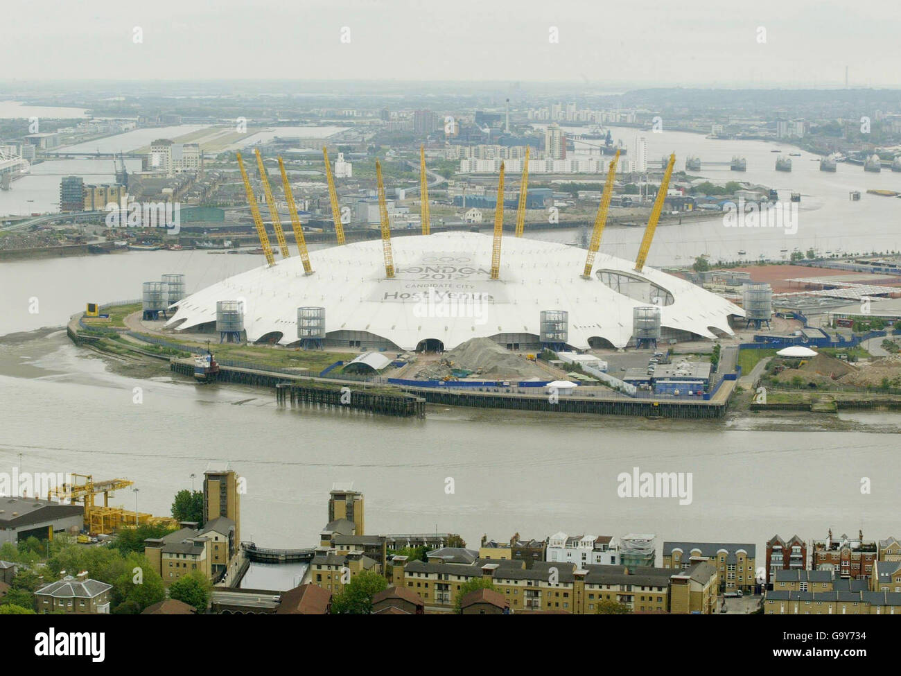File Image Millennium Dome - London Stock Photo - Alamy
