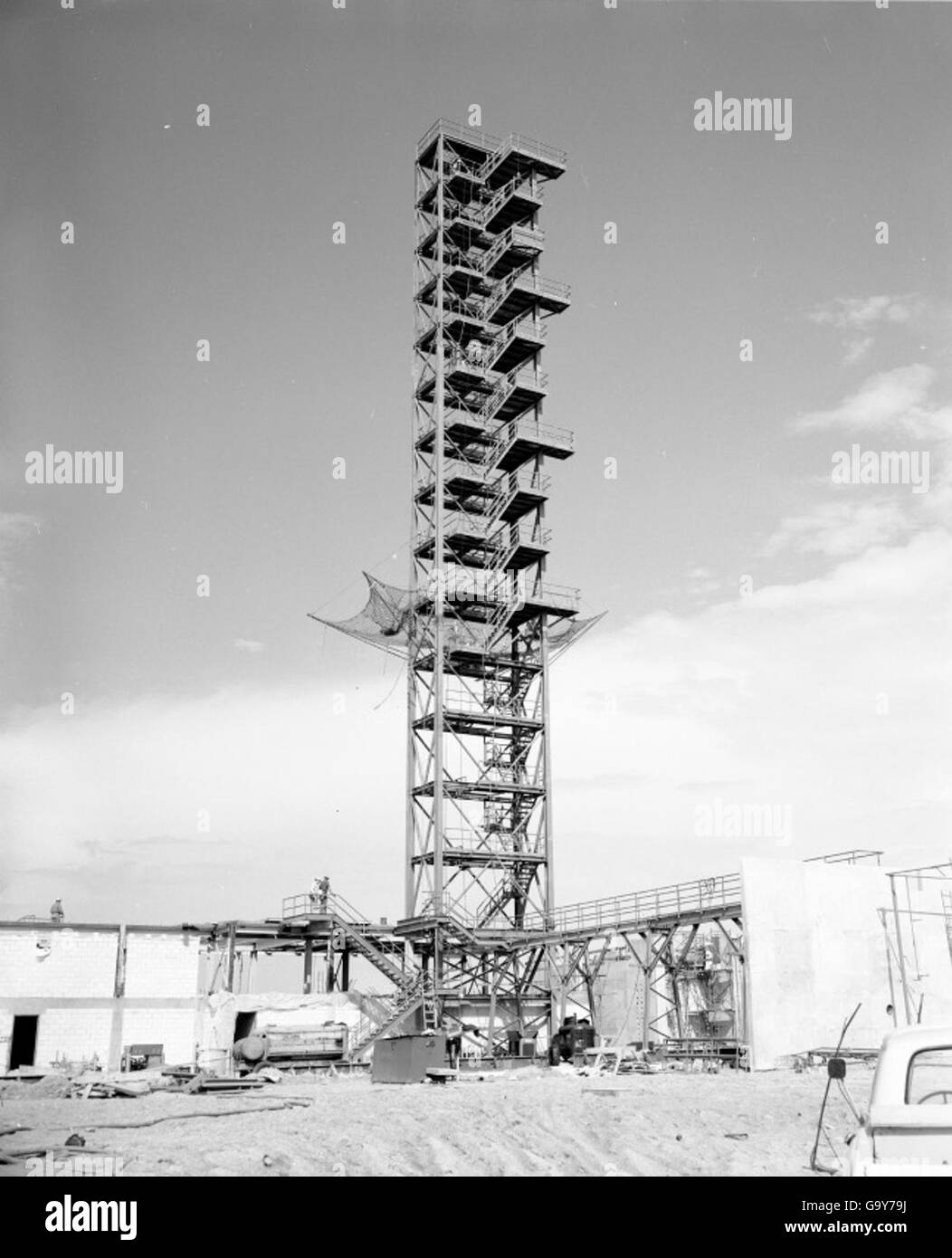 A Convair Atlas missile launch from the early 1960s, showcasing the ...