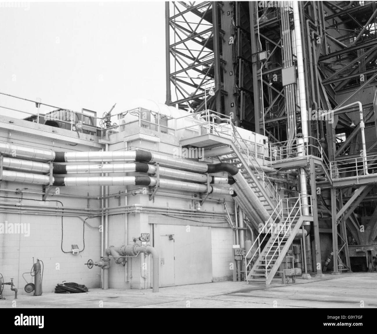 Atlas missile test at Vandenberg AFB, March 9, 1961, demonstrating the ...