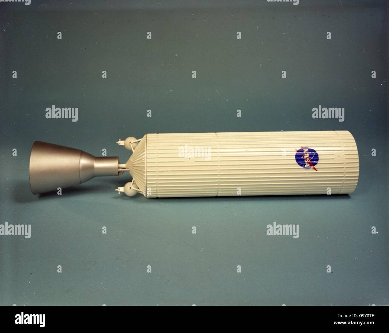 Captured during the early stages of missile development, this image ...