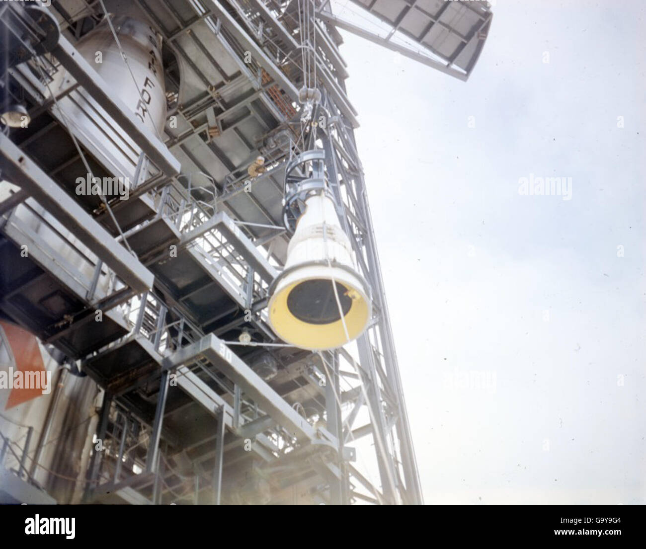 This image from the Atlas Negative Collection shows the Atlas missile ...