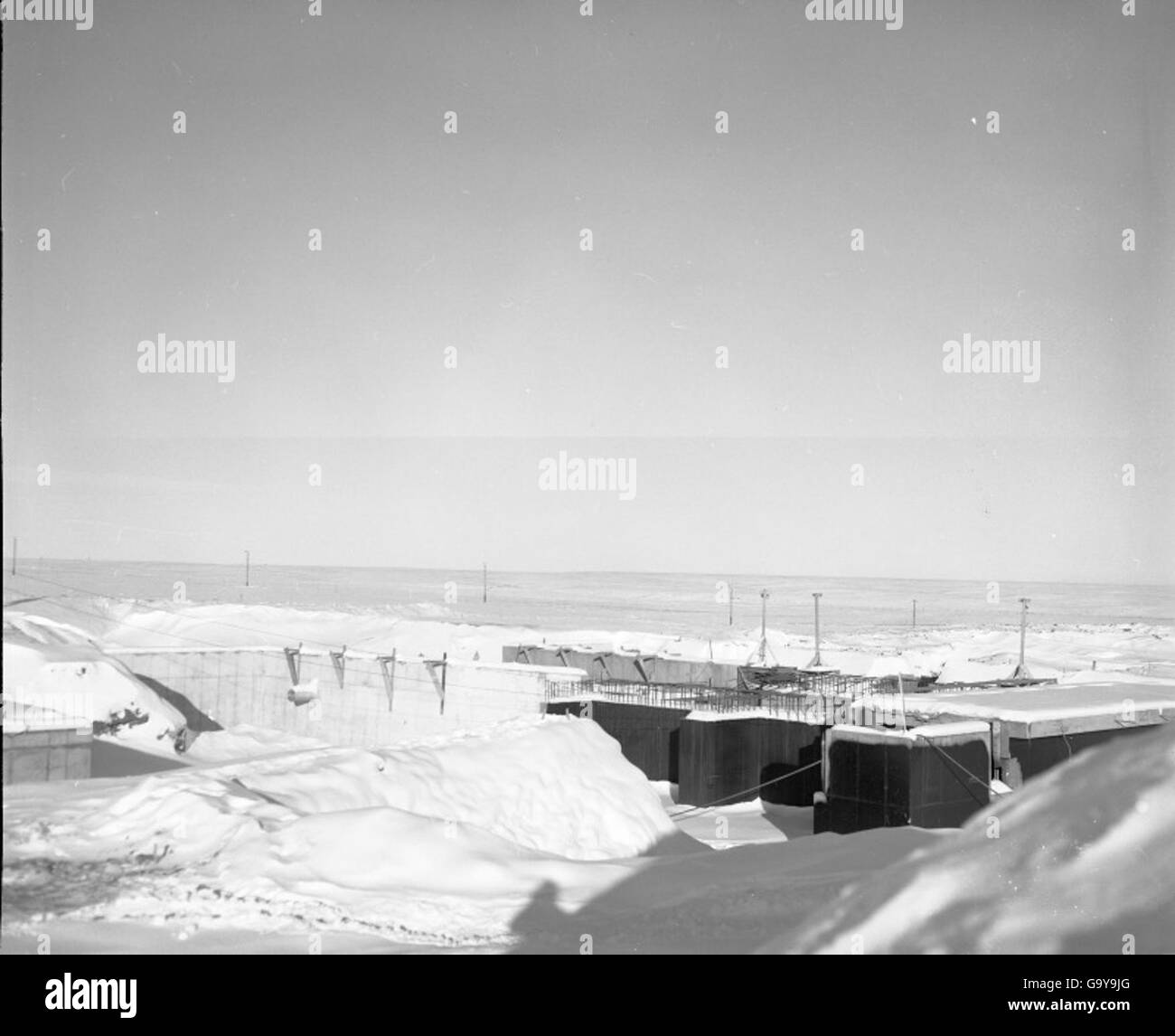 An image from the Atlas Negative Collection showing the Atlas missile ...