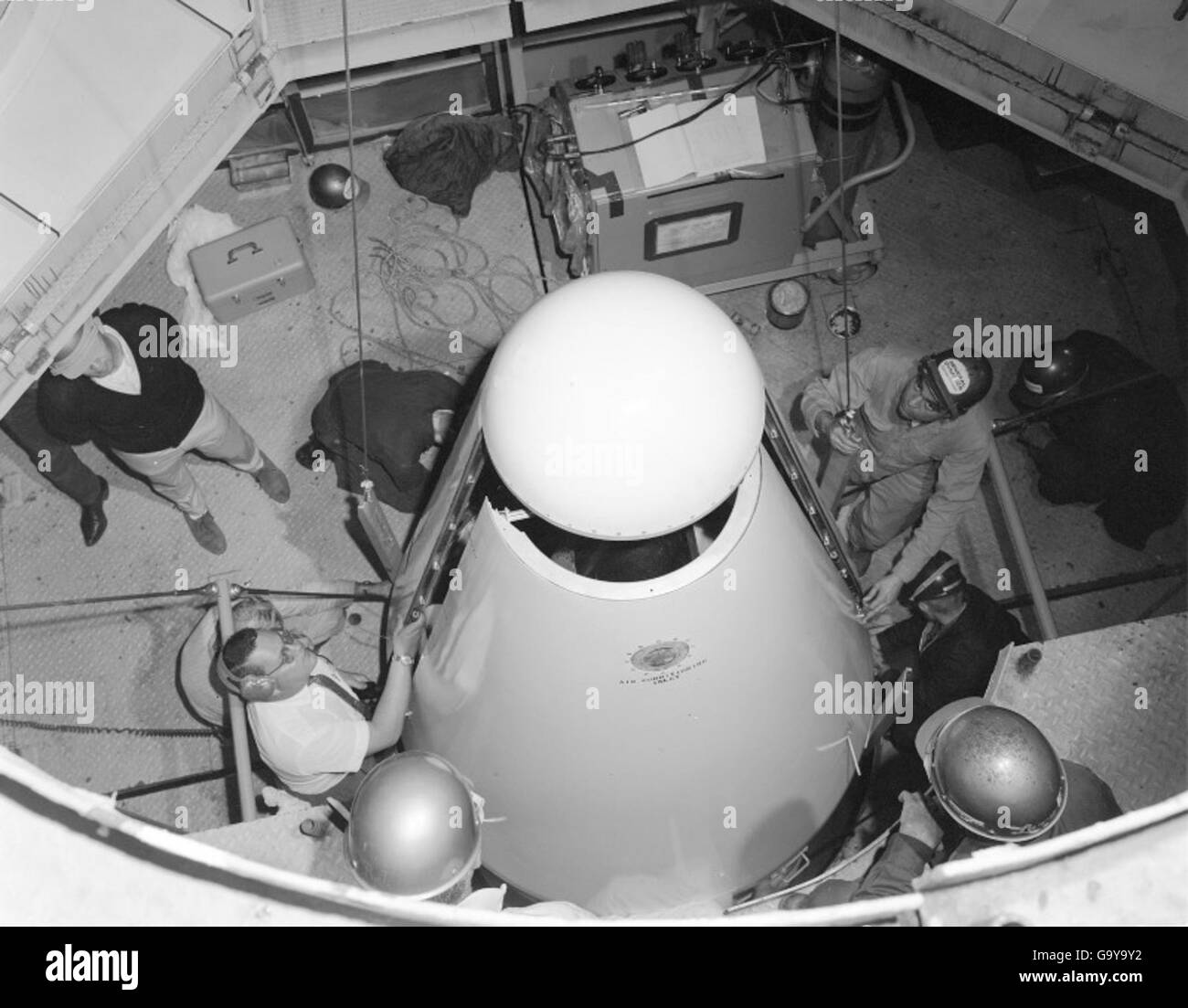 An Atlas missile launch captured in the Convair/General Dynamics Atlas ...