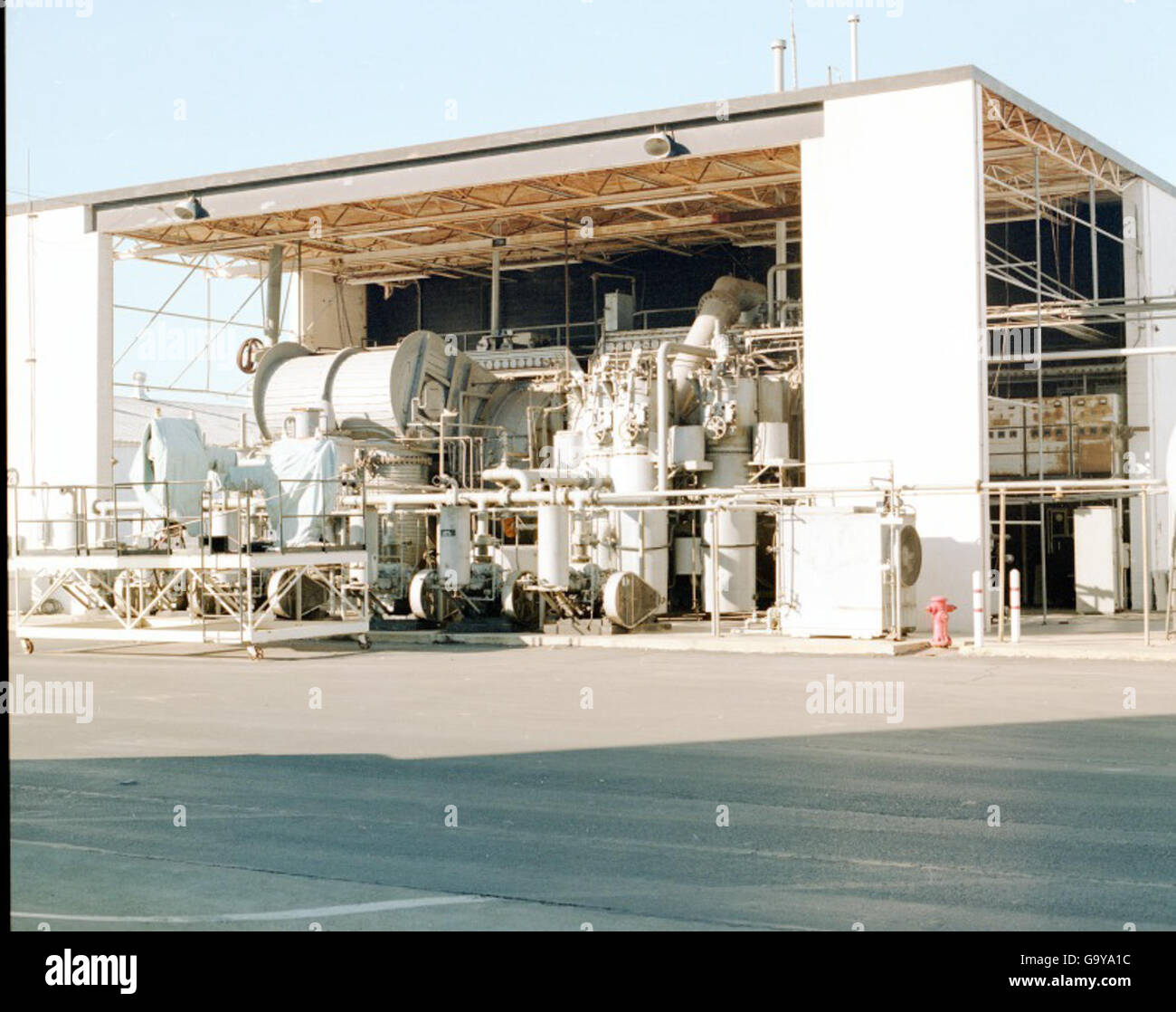 This image from the Atlas Negative Collection shows an Atlas missile ...