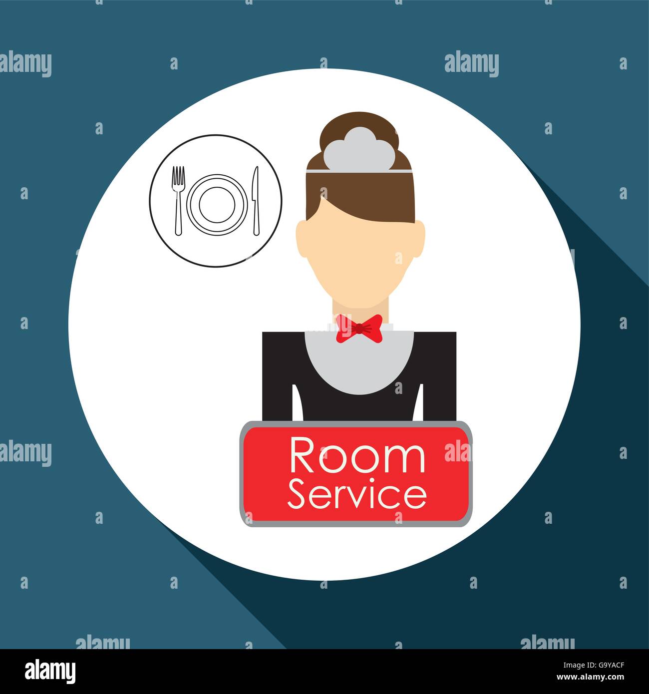 Hotel design. service icon. travel concept Stock Vector Image & Art - Alamy