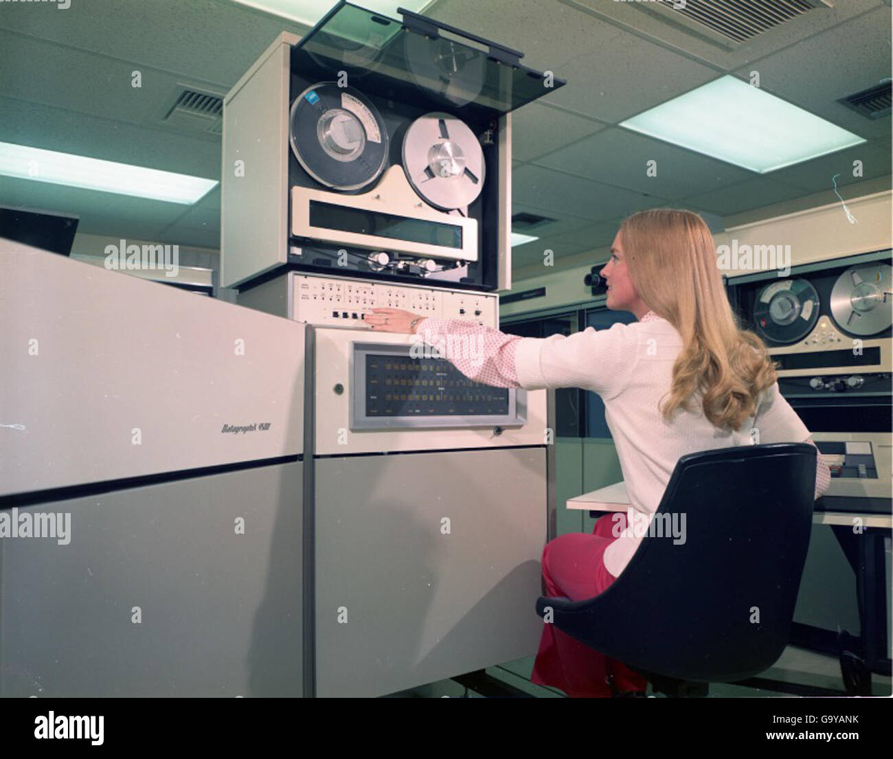 This image from the Atlas Negative Collection shows an Atlas missile ...