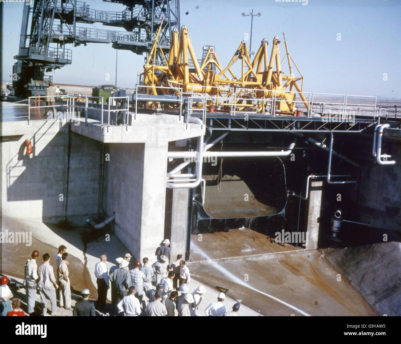 This image from the Atlas Negative Collection shows a crucial test of ...