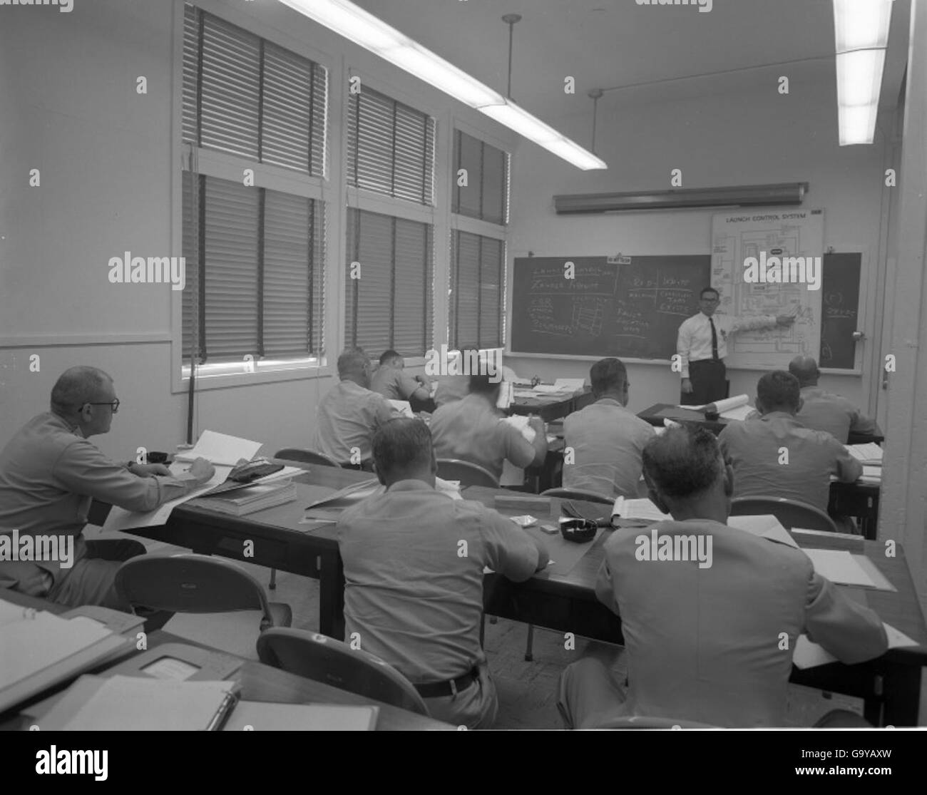 Photograph from the Atlas Negative Collection, capturing Atlas missile ...