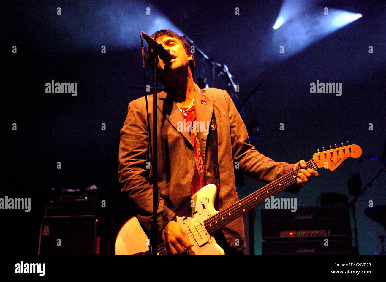 Modest Mouse in concert - London Stock Photo - Alamy