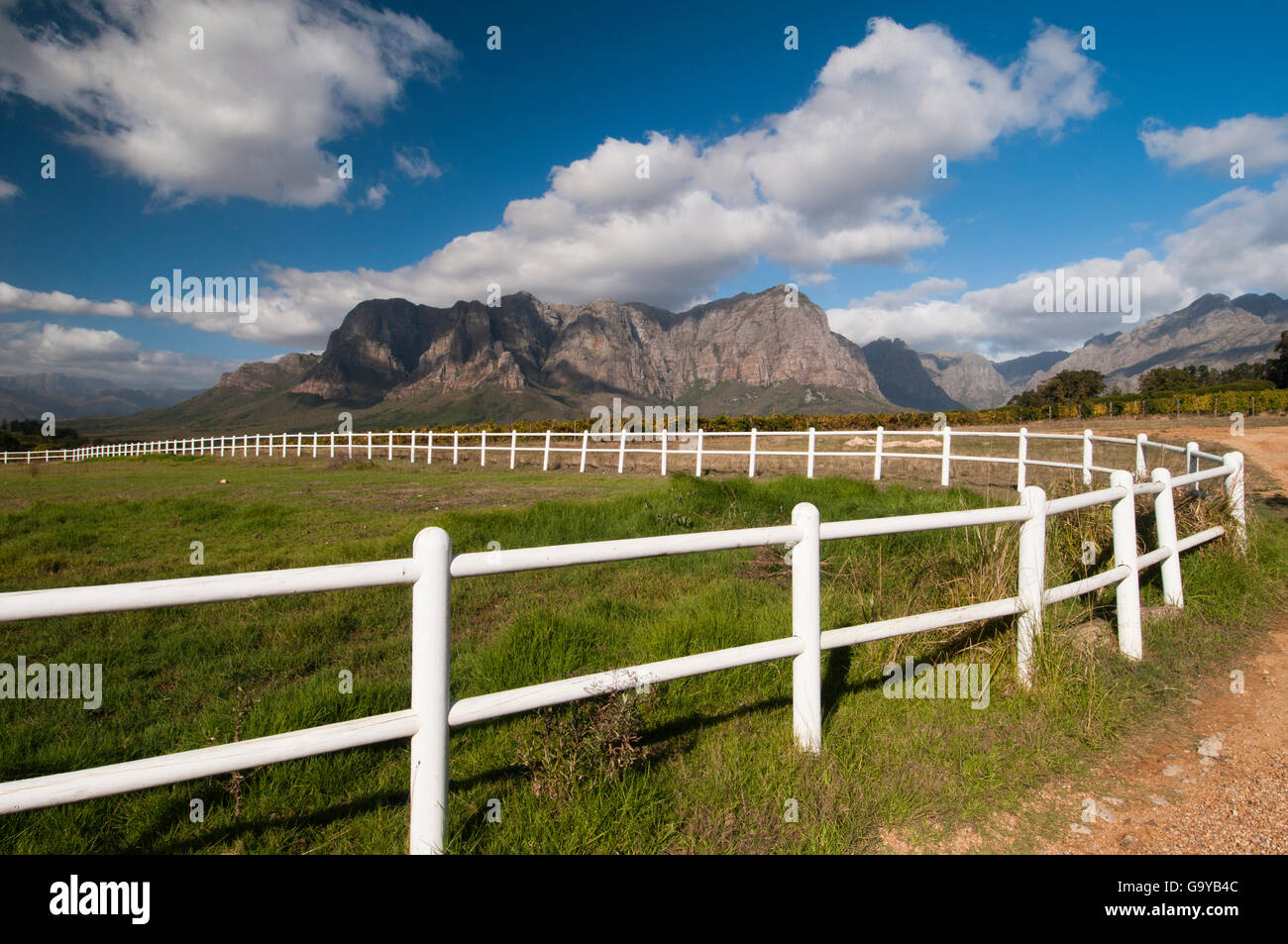 Simonsberg Mountain Range High Resolution Stock Photography and Images ...