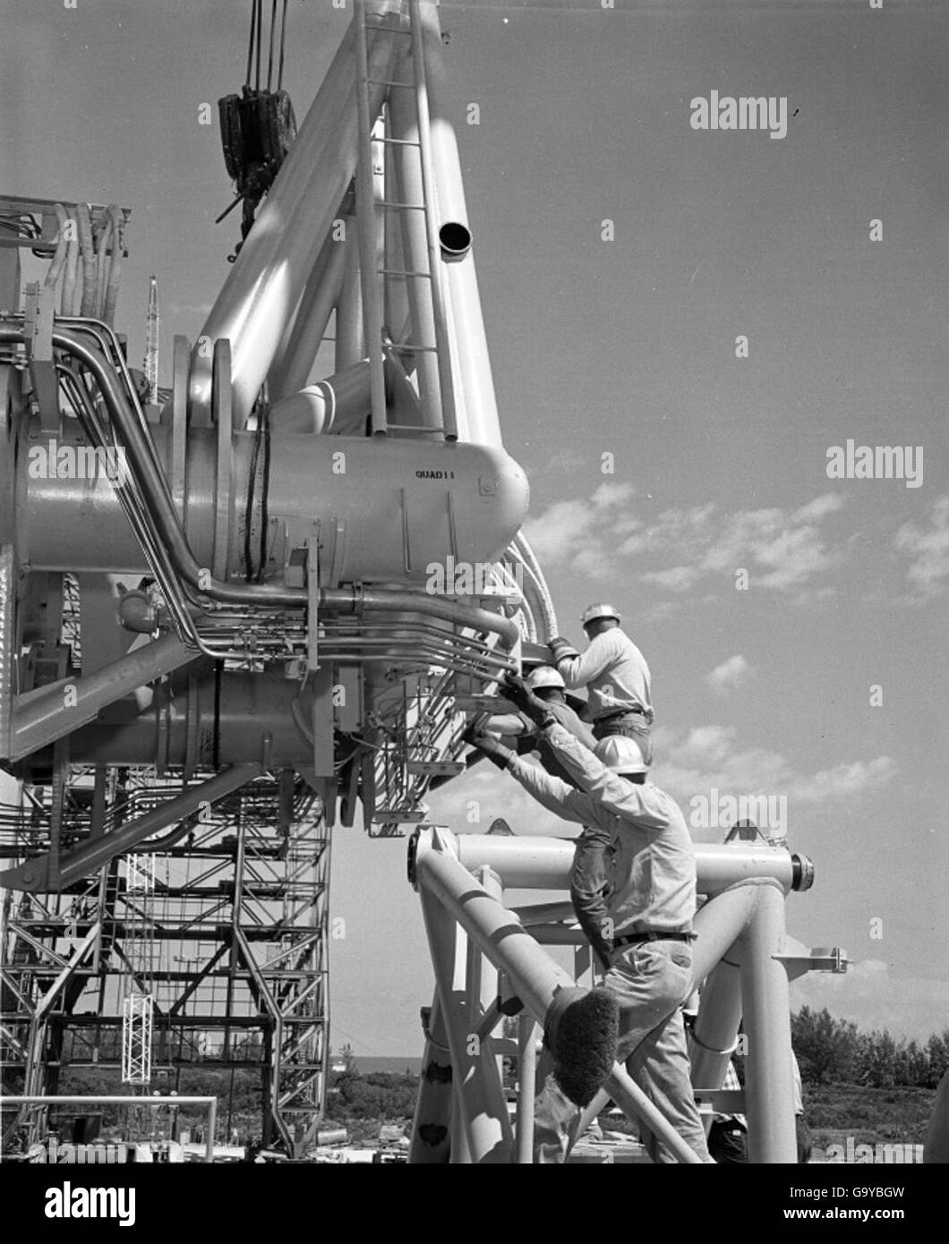 Atlas missile test conducted at Cape Canaveral, May 5, 1960 ...