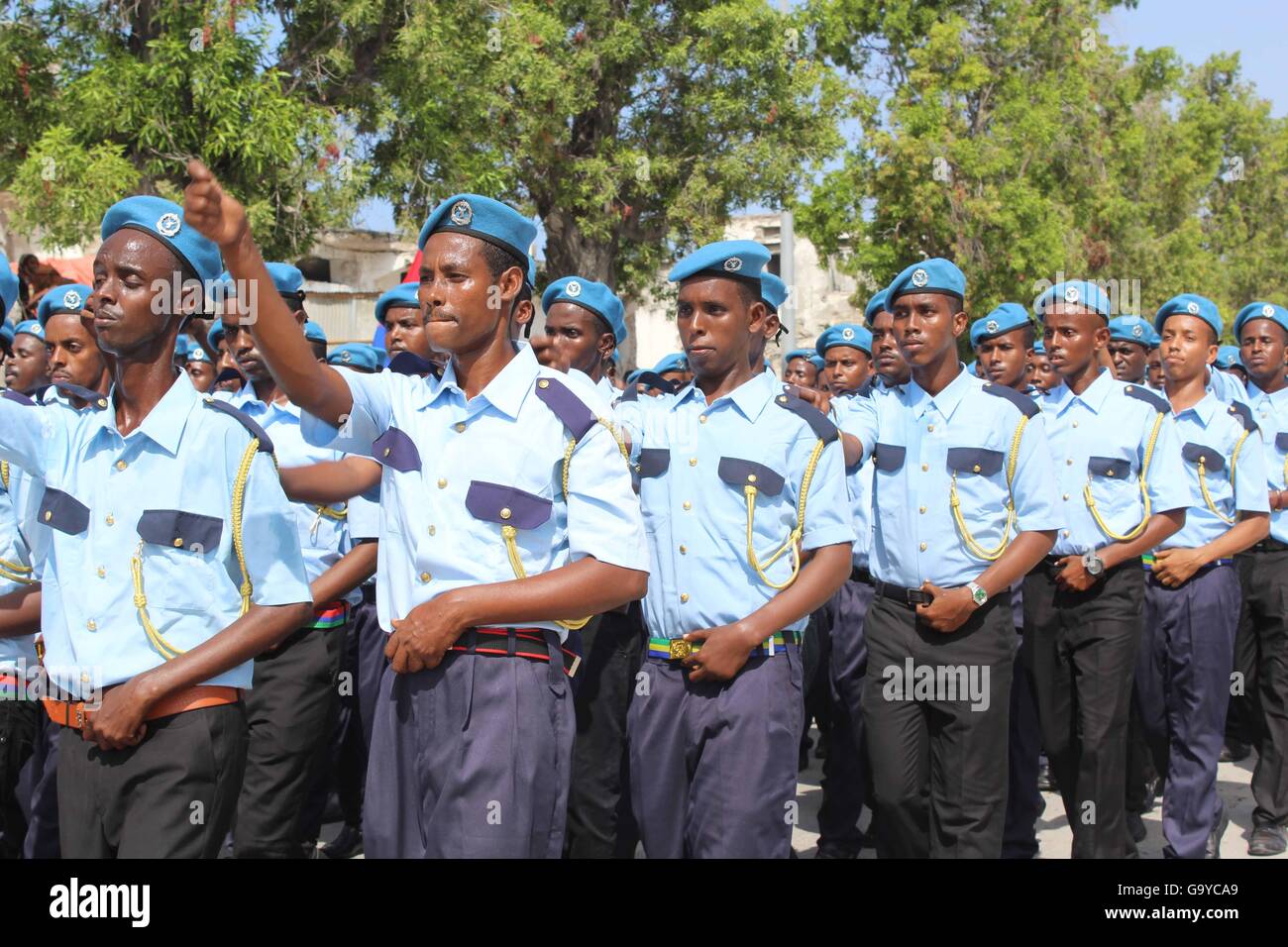 Somali police force hi-res stock photography and images - Alamy