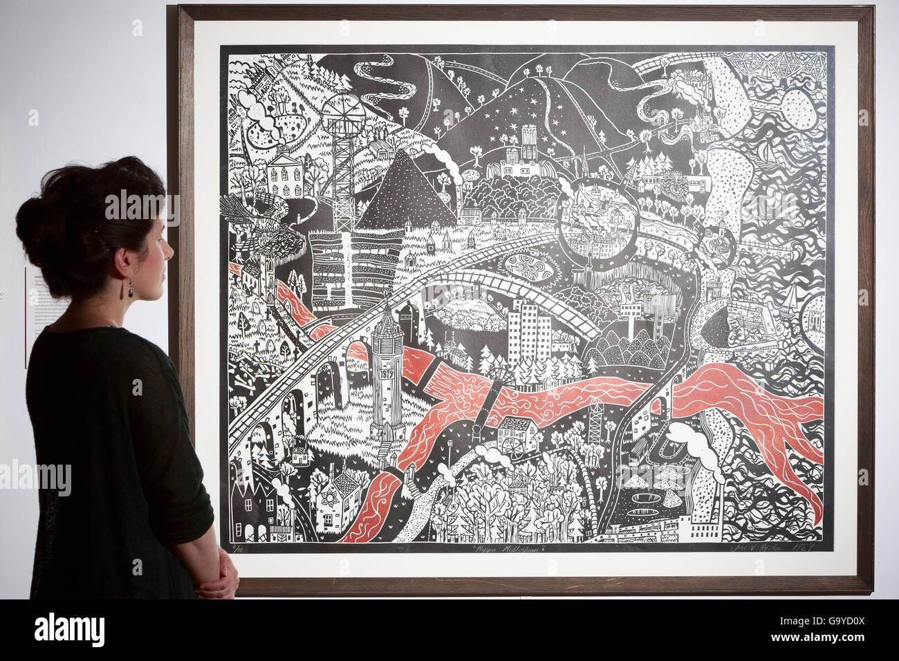 Mappa midlothian hi-res stock photography and images - Alamy