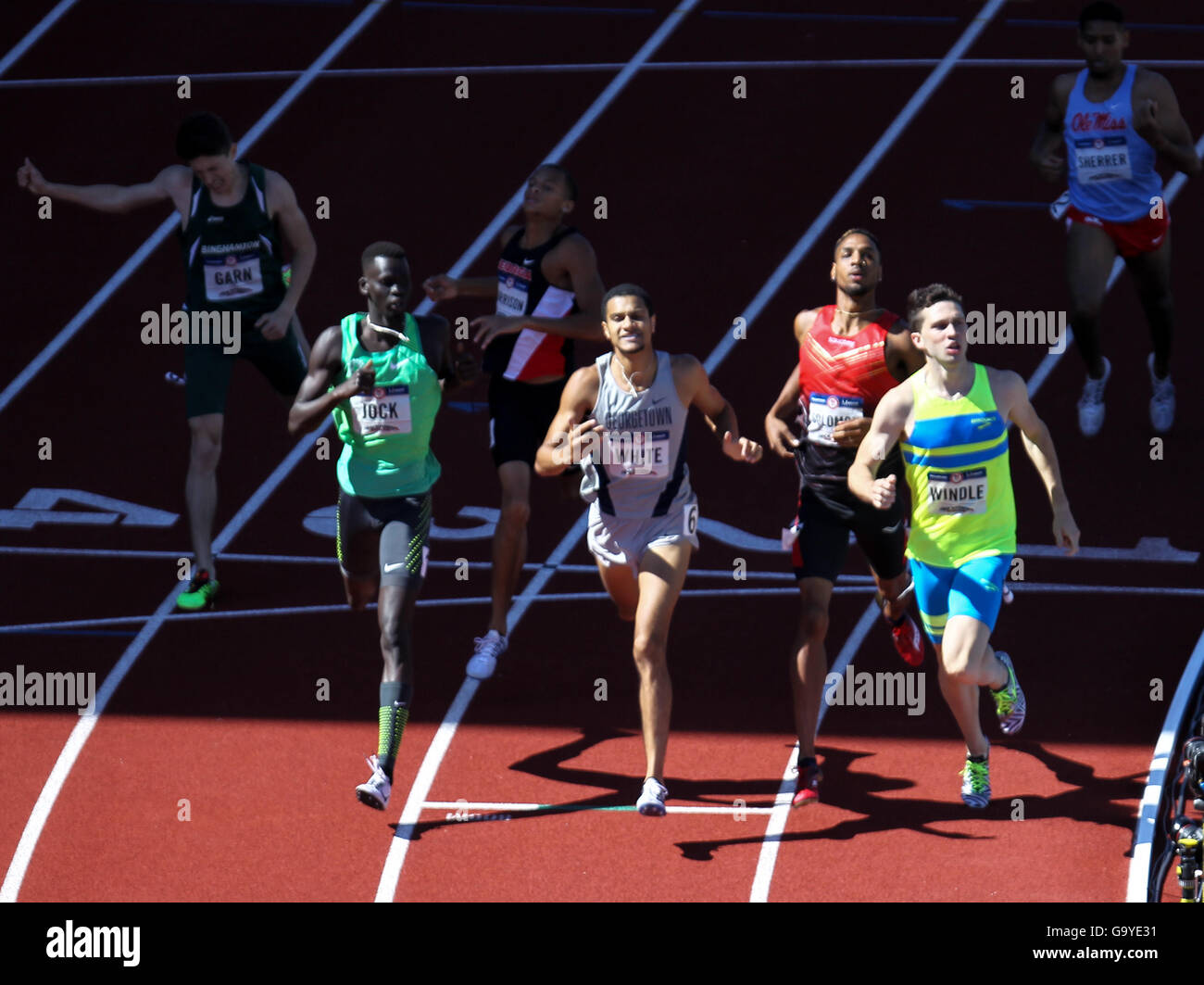 Oregon olympic trials track hi-res stock photography and images - Alamy