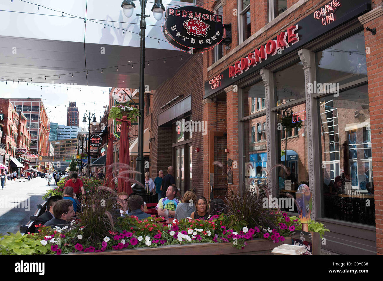 Greektown detroit hi-res stock photography and images - Alamy
