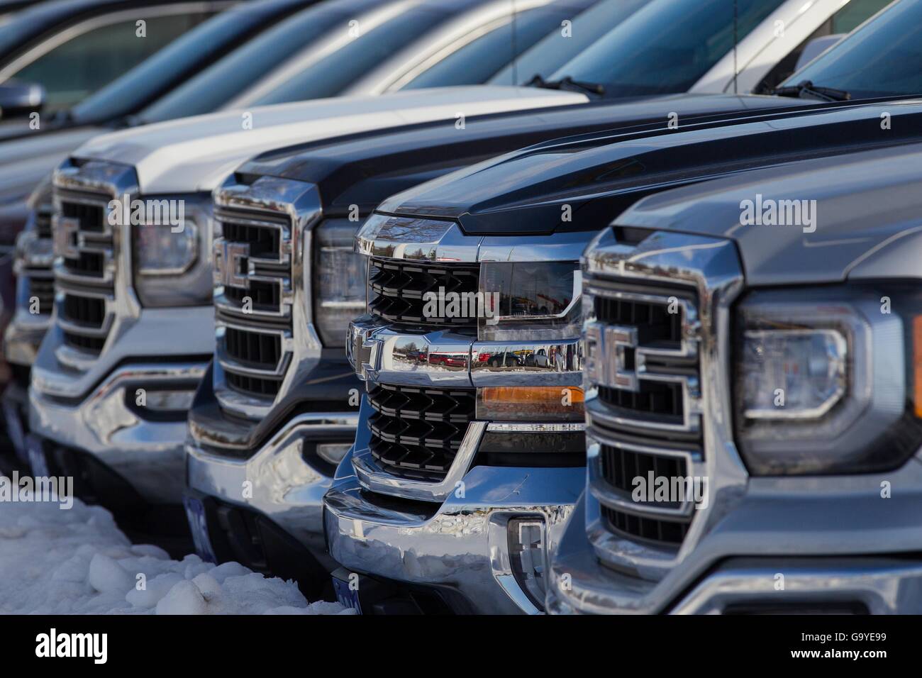 Gmc Chevrolet Trucks High Resolution Stock Photography and Images - Alamy