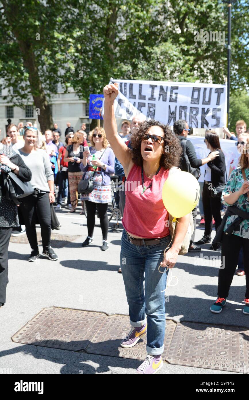 Angry protester hi-res stock photography and images - Alamy