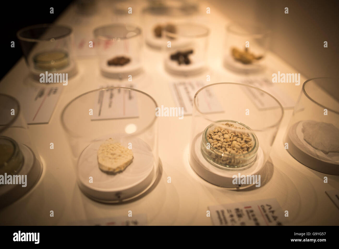 Tokyo, Japan. 02nd July, 2016. A variety of ninja's medicine on display ...