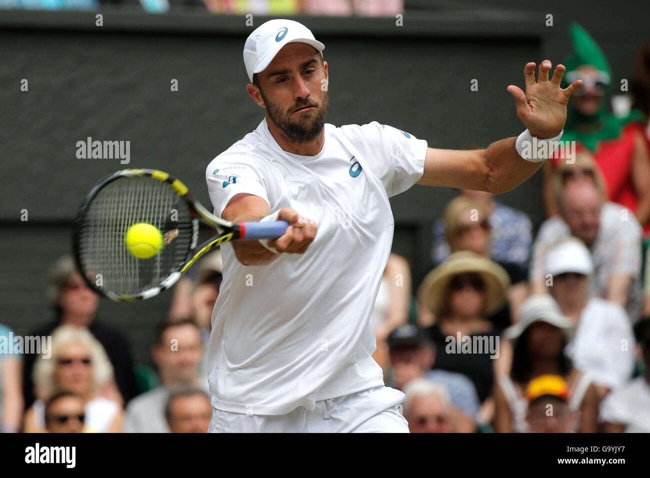 Wimbledon, London, Uk. 4th July 2016. Steve Johnson Usa The Wimbledon ...