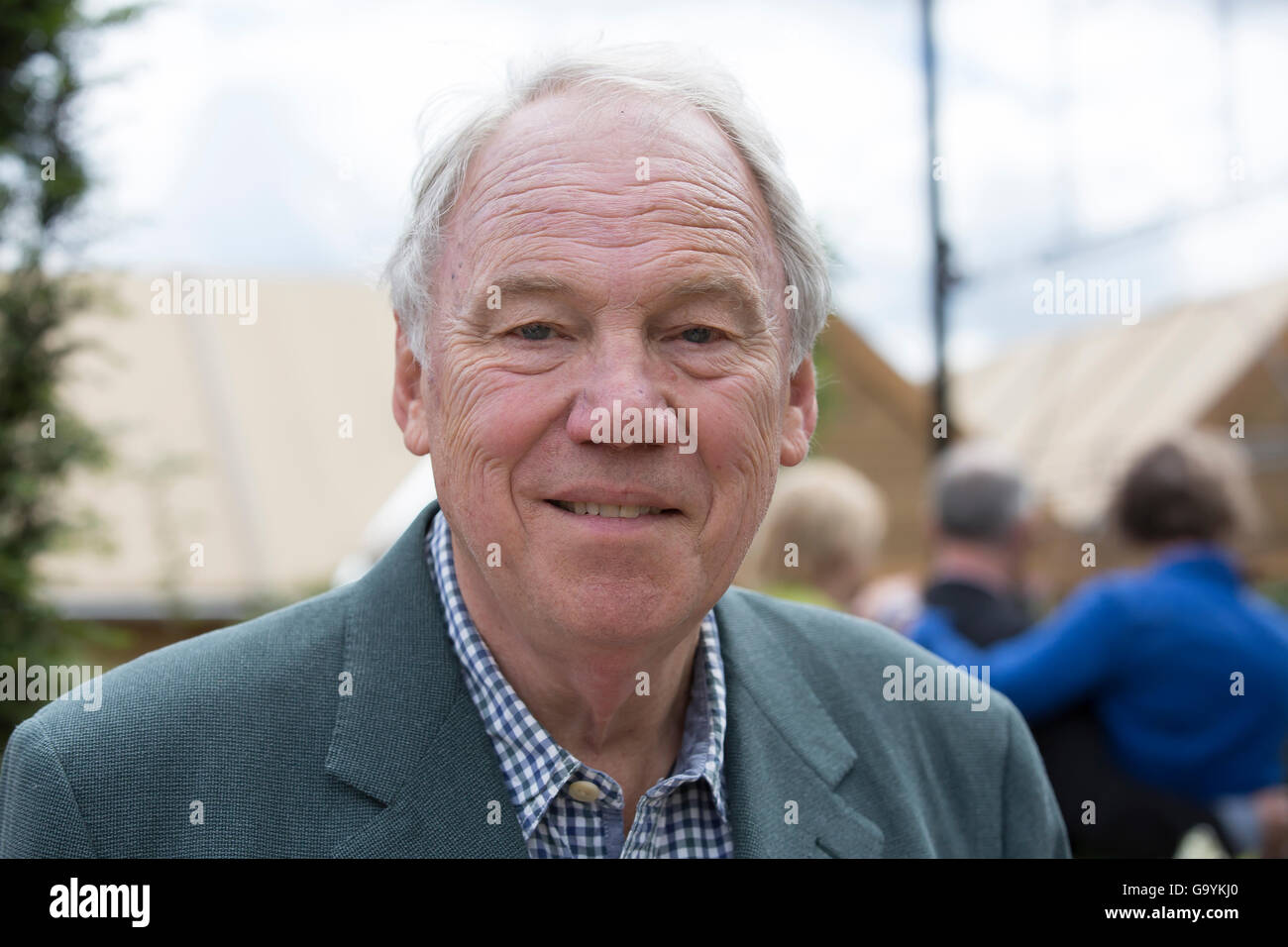 Ex Newsreader Peter Sissons attends Hampton Court Palace Flower show ...