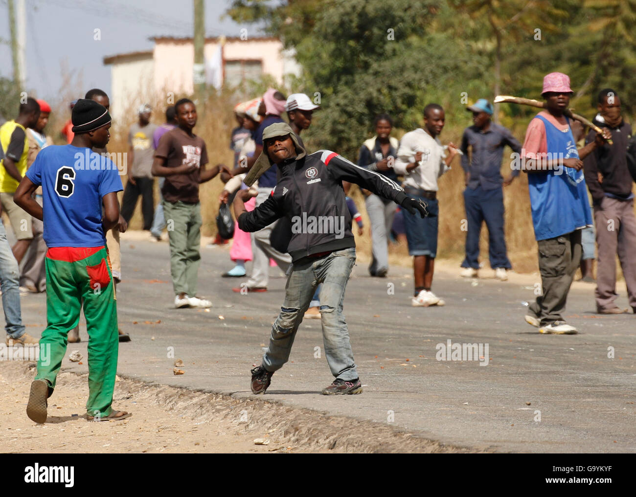 Harare Zimbabwe Suburbs High Resolution Stock Photography and Images ...