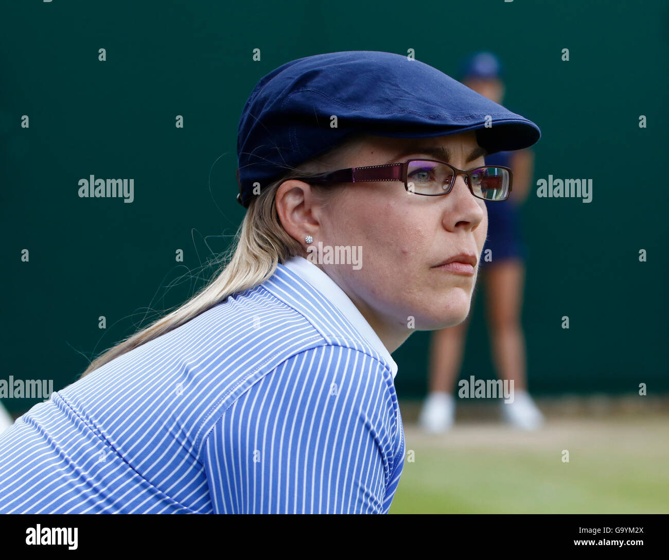 Line judge wimbledon tennis championships hi-res stock photography and ...