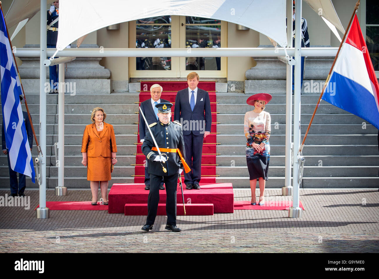 The Hague, The Netherlands. 4th July, 2016. King Willem-Alexander and ...