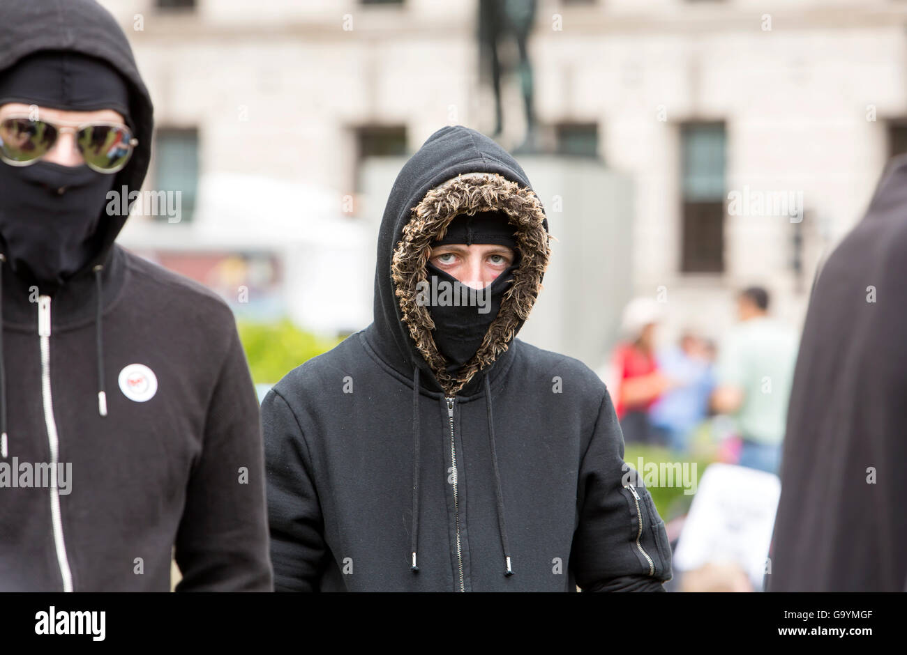London, United Kingdom - July 4, 2016: Anarchist Demonstration in ...
