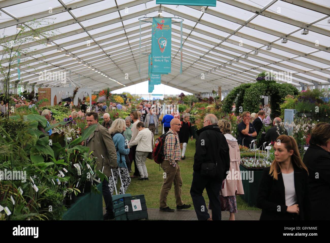 The RHS Hampton Court Palace Flower Show Preview Evening 2016 was be ...