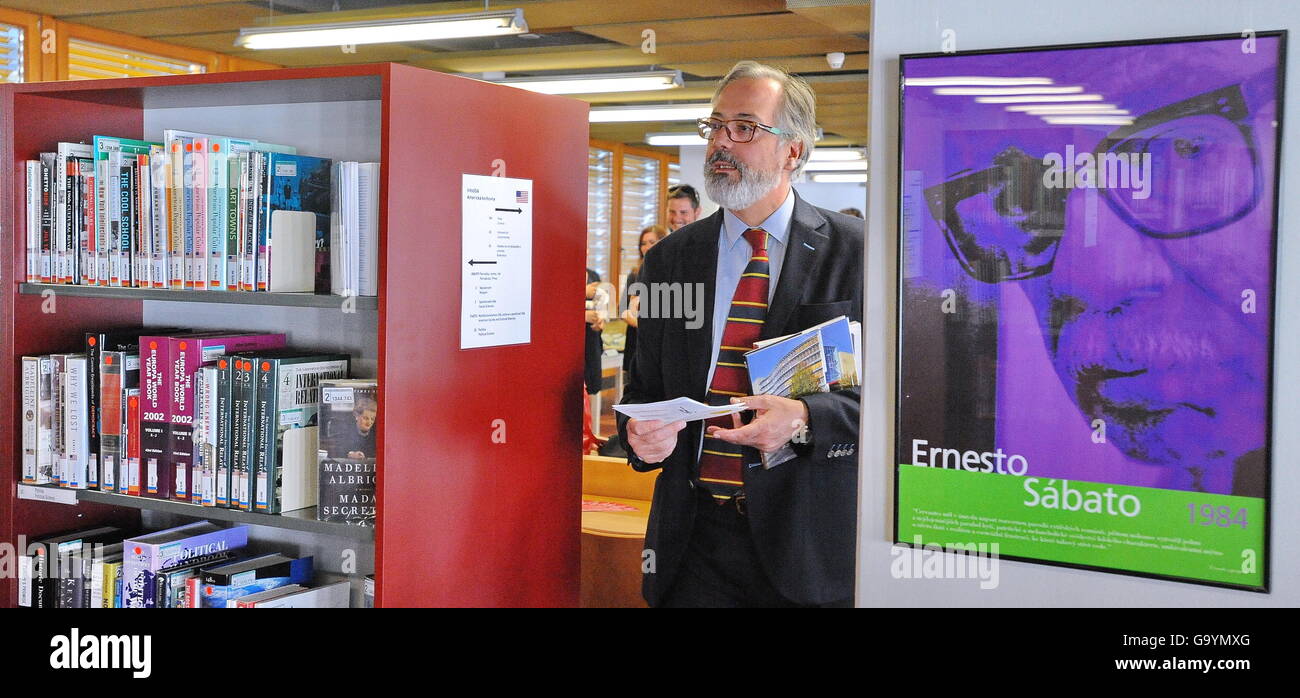 Ambassador of Spain Pedro Calvo-Sotel opens Spanish Library in the ...