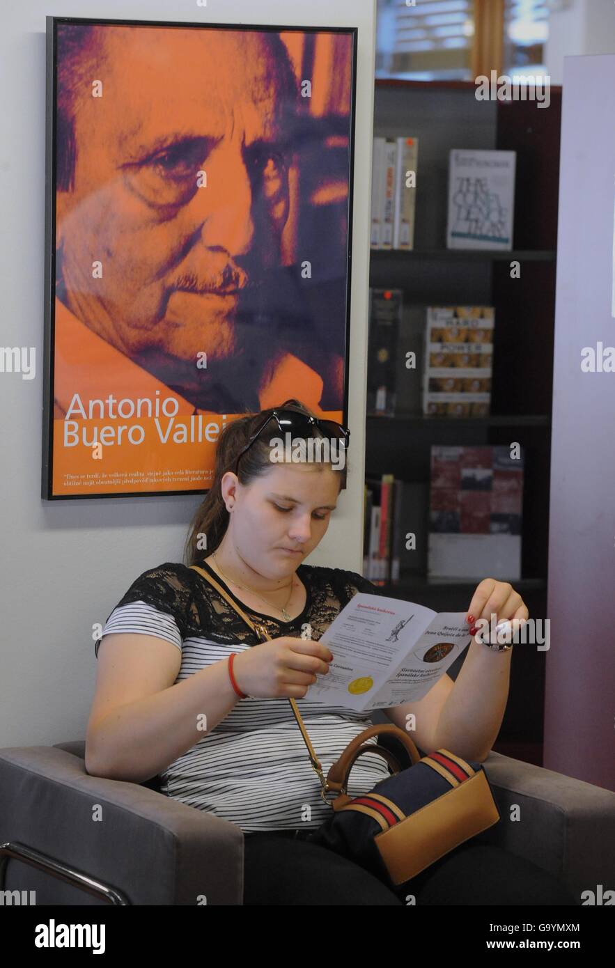 A Spanish Library in the Moravian Land Library in Brno, Czech Republic ...