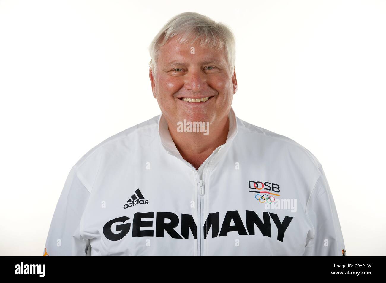 Hannover, Germany. 04th July, 2016. Ralph Welke poses at a photocall ...