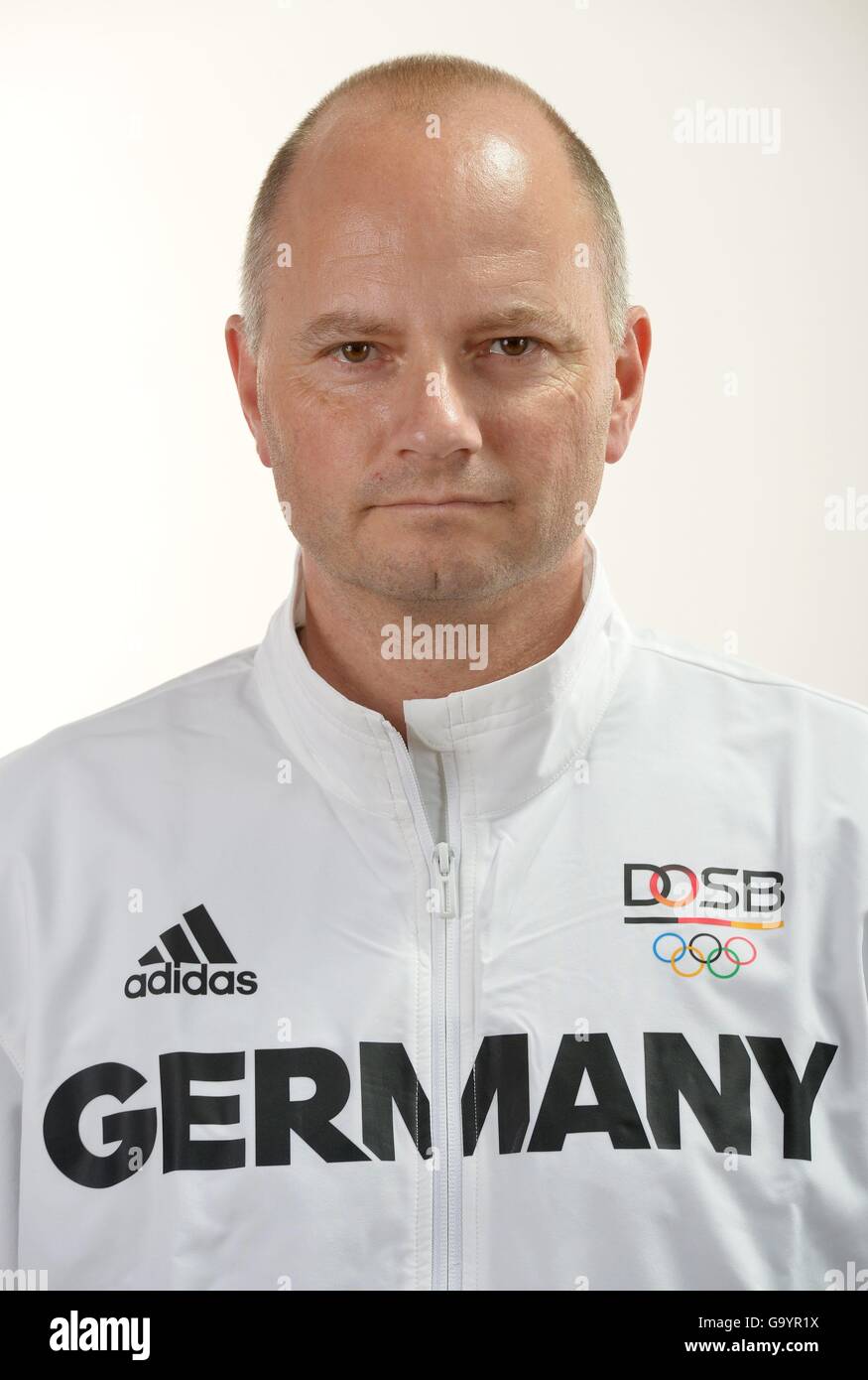 Hannover, Germany. 04th July, 2016. Richard Prause poses at a photocall ...