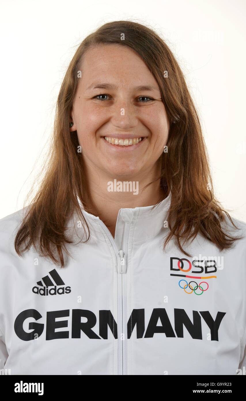 Hannover, Germany. 04th July, 2016. Annette Zischka poses at a ...