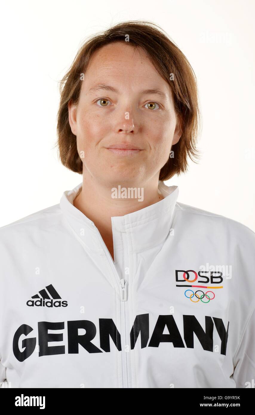 Hannover, Germany. 04th July, 2016. Christin Schwuchow poses at a ...