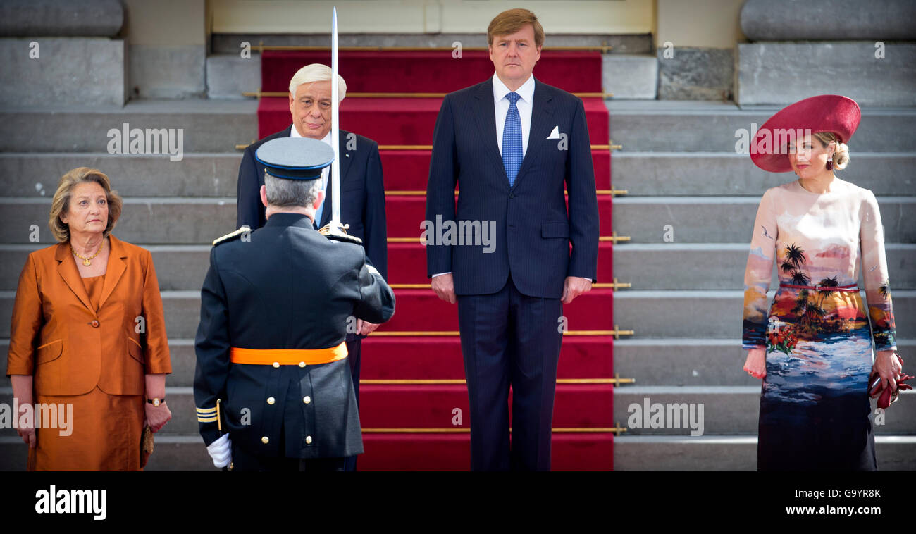 The Hague, The Netherlands. 4th July, 2016. King Willem-Alexander and ...