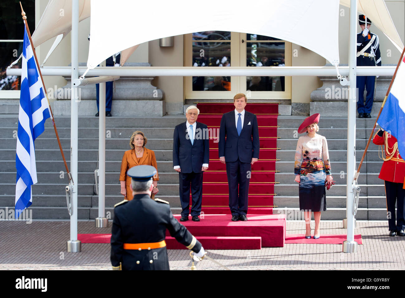 The Hague, The Netherlands. 4th July, 2016. King Willem-Alexander and ...