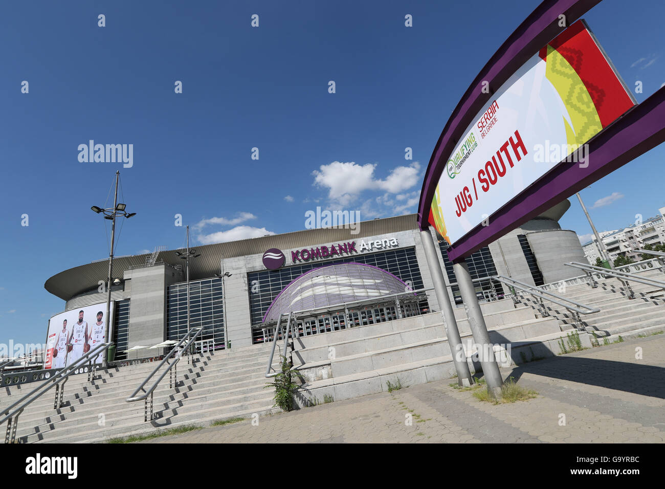 General view, JULY 4, 2016 - Basketball : A view of Kombank Arena, FIBA ...