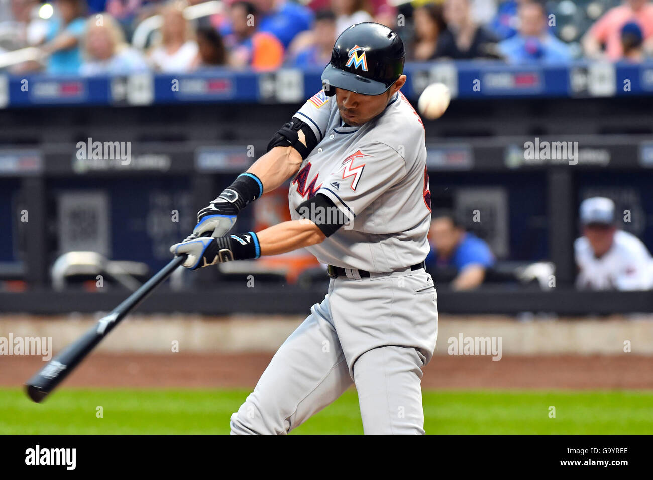 New York, USA. 4th July, 2016. Ichiro Suzuki (Marlins) MLB : Ichiro ...