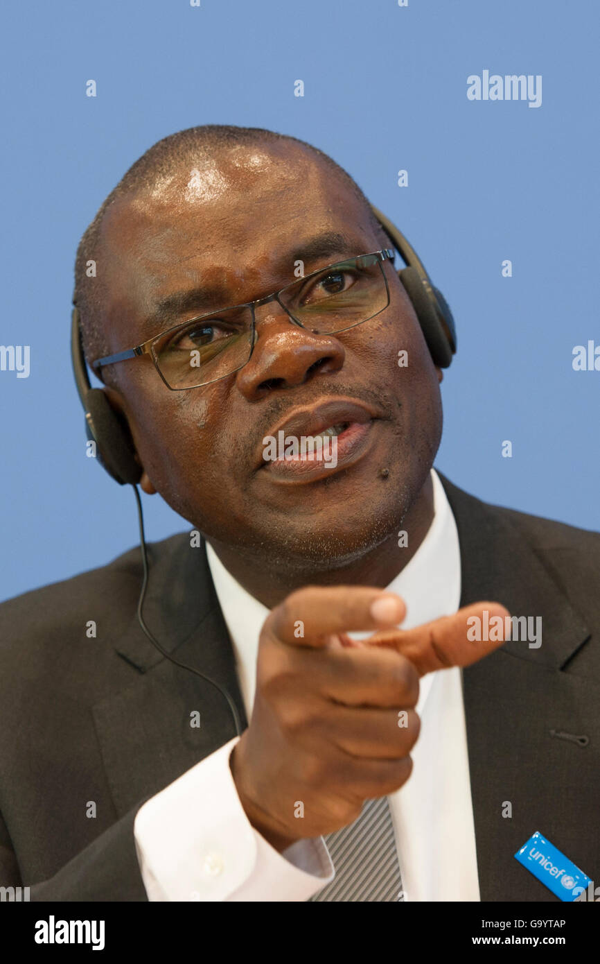 Berlin, Germany. 05th July, 2016. Cornelius Williams, Global Chief of ...