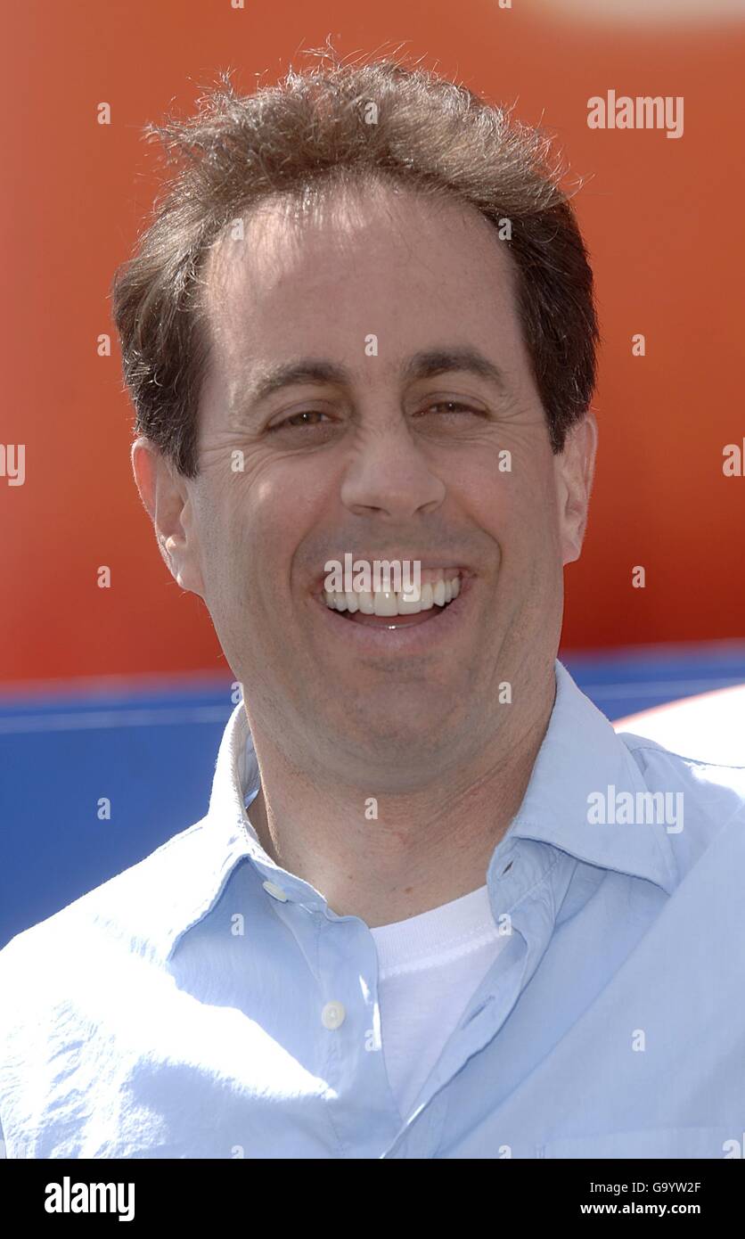 Jerry Seinfeld poses for photographers during a photocall for the ...