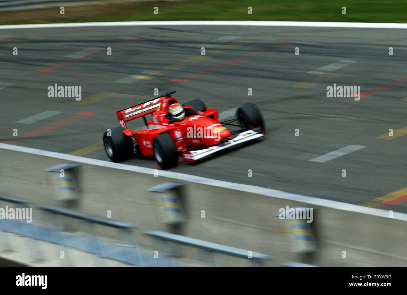 Formula 3000 Motor Racing - Belgian Grand Prix.. Great Britain's Justin ...