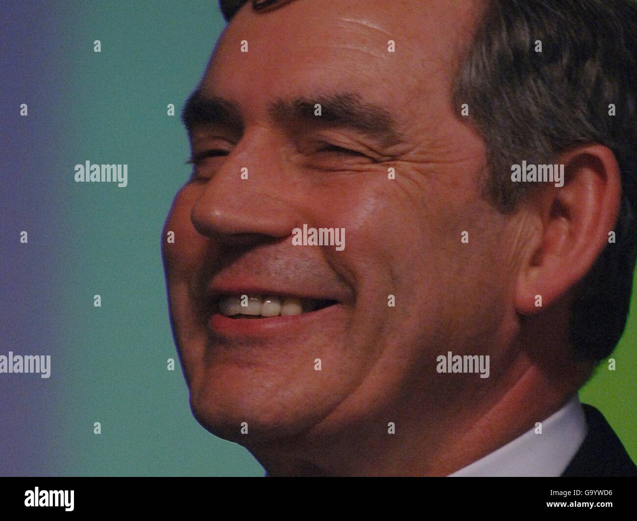 Gordon Brown confirmed as next Labour leader Stock Photo - Alamy