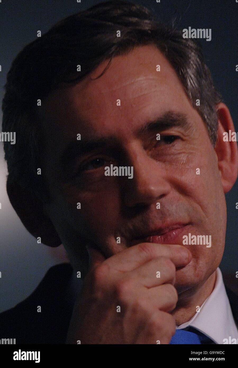 Gordon Brown confirmed as next Labour leader Stock Photo - Alamy