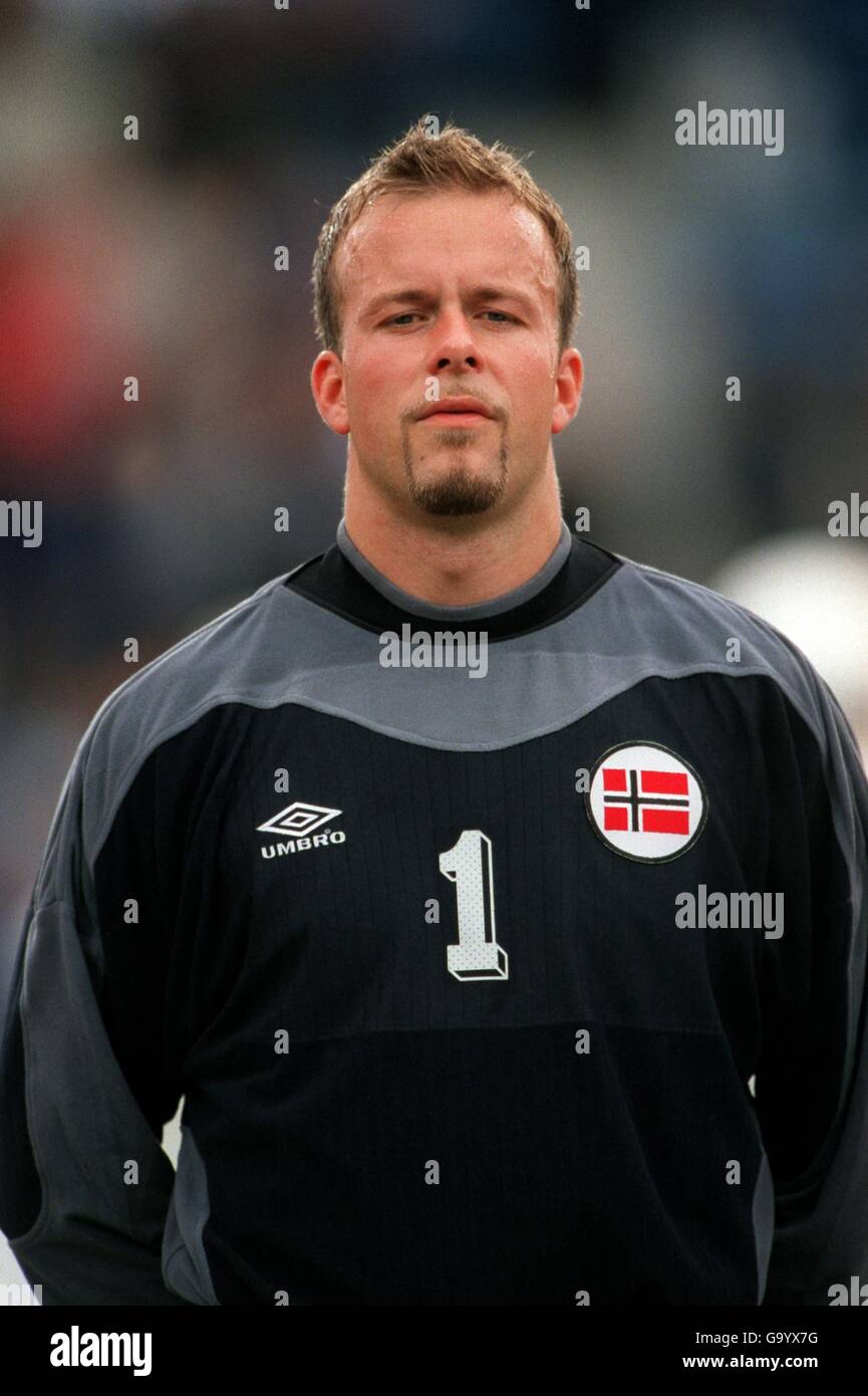 Soccer - International Friendly - Norway v Turkey. Thomas Myhre, Norway ...