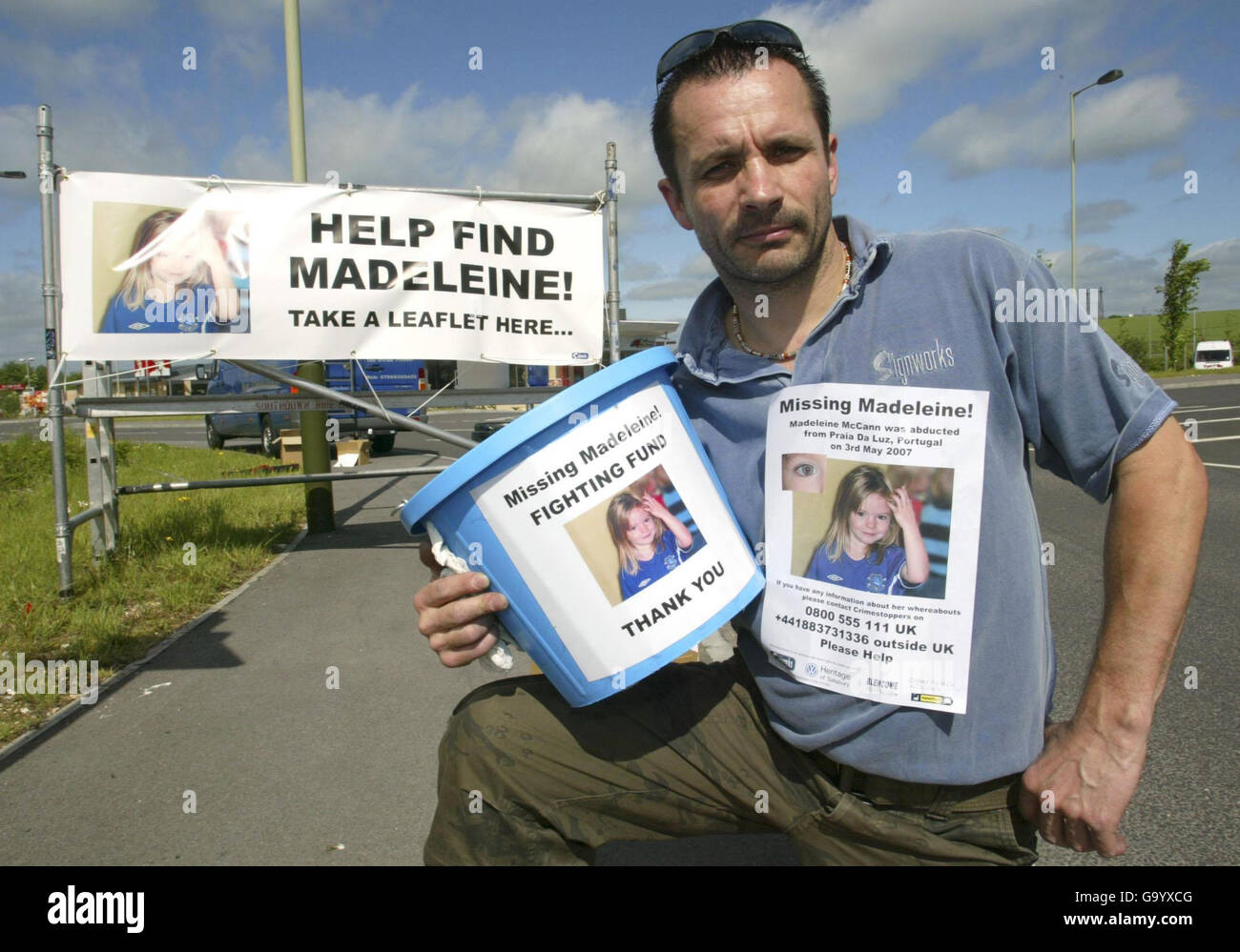 Printer John Sandford-Hart who is today and tomorrow sticking 20,000 ...