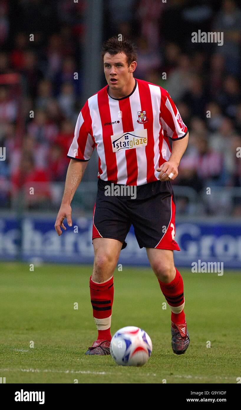 Soccer - Coca-Cola Football League Two - Play Off Semi-Final - Second Leg - Lincoln City v ...