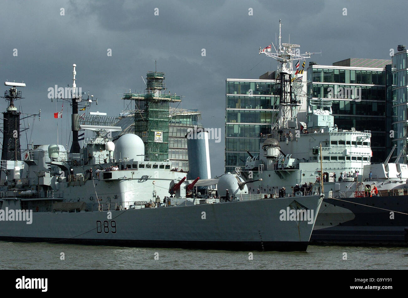 T42 Destroyer HMS Exeter Stock Photo - Alamy